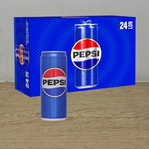 Thùng 24 lon nước ngọt Pepsi Cola 320ml