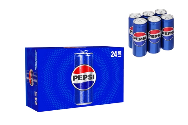 Thùng 24 lon nước ngọt Pepsi Cola 320ml