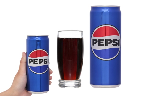Thùng 24 lon nước ngọt Pepsi Cola 320ml